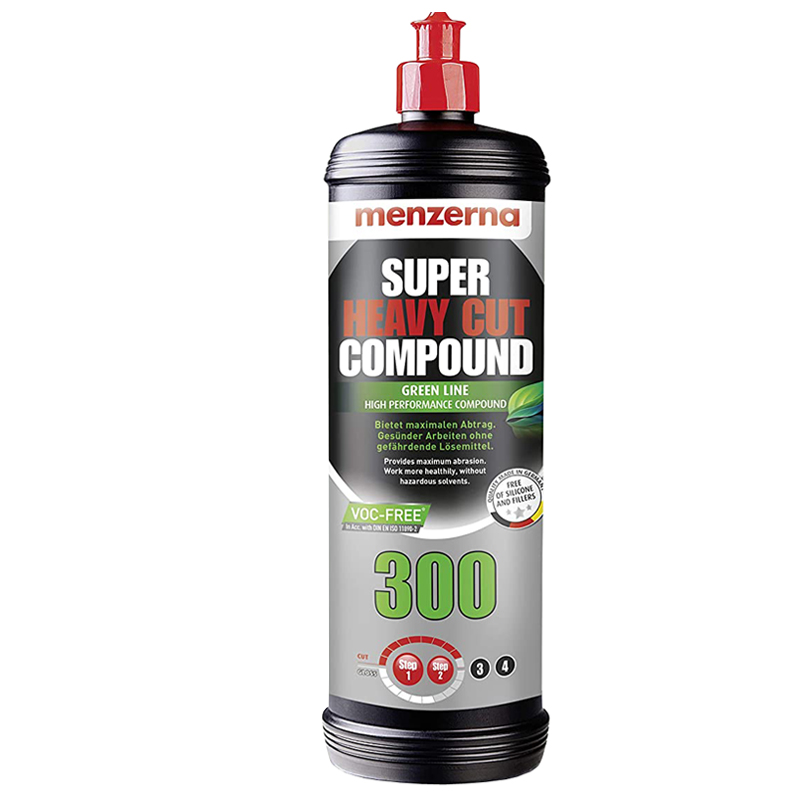 Menzerna 300 Super Heavy Cut Compound Green Line VOC FREE 1 Litre ...